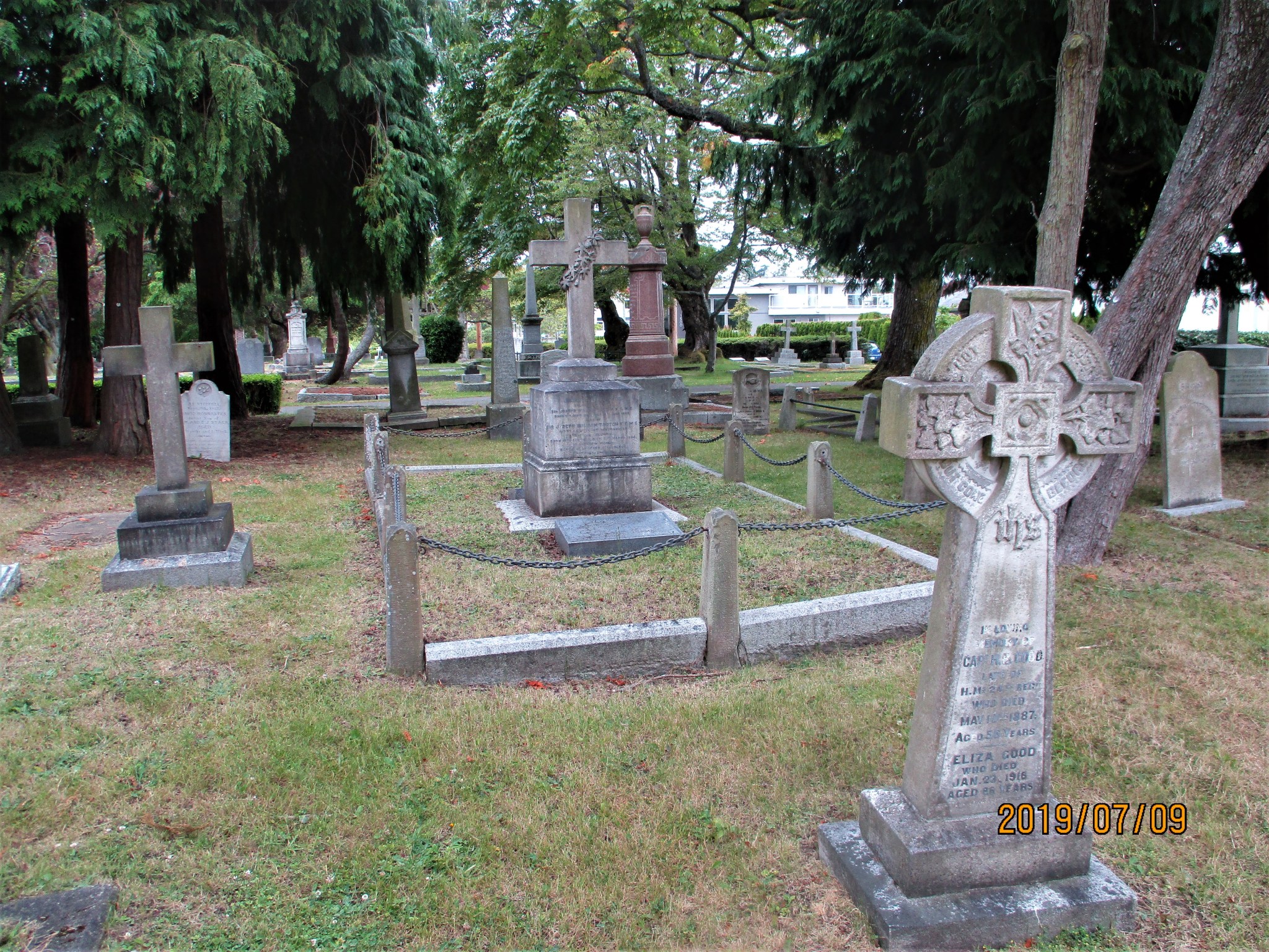 Ross Bay Cemetery Pictures Then and Now – Old Cemeteries Society of ...